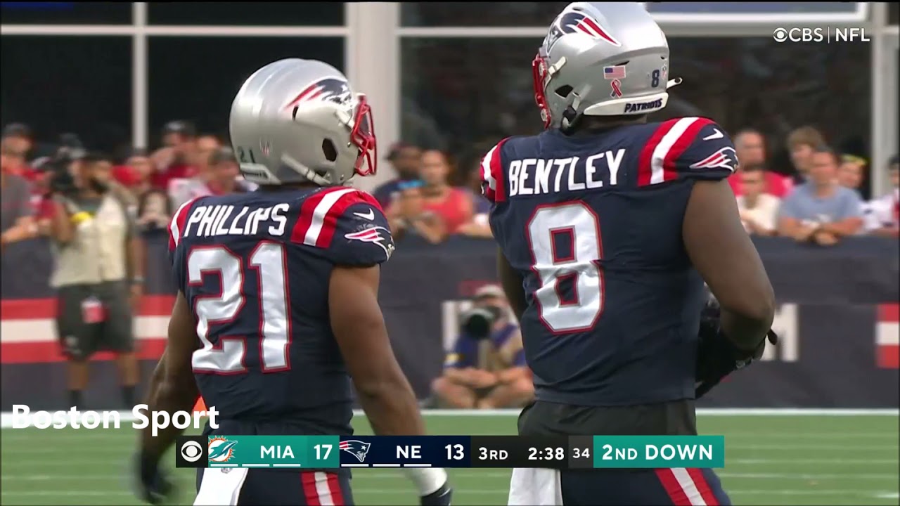 Adrian Phillips - NFL 2021 Week 1 Highlights - New England Patriots vs ...