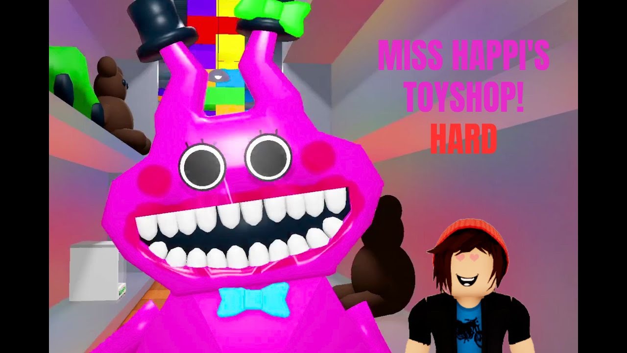 Miss Happi's Toyshop! Hard Mode Roblox Gameplay Walkthrough - YouTube