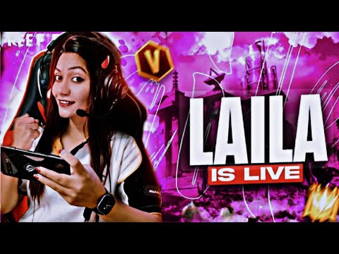 miss laila  Live Stream call of duata pubg mobile lob streeam