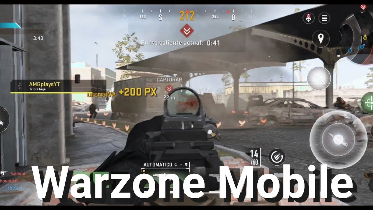 Warzone Mobile // Mapa Broadcast // Punto Caliente multiplayer - YouTube