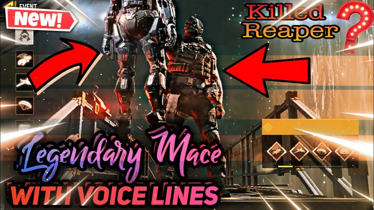 Legendary Mace Voice Lines | R.I.P Reaper? | Call Of Duty Mobile ...