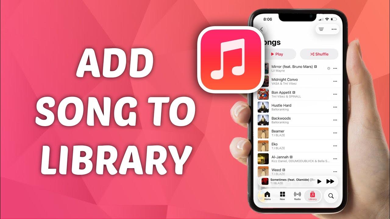 Ios 26 How To Add Song To Library In Apple Music Youtube