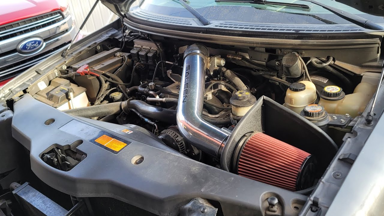 Custom Cold Air Intake for Saleen S331 SC - YouTube