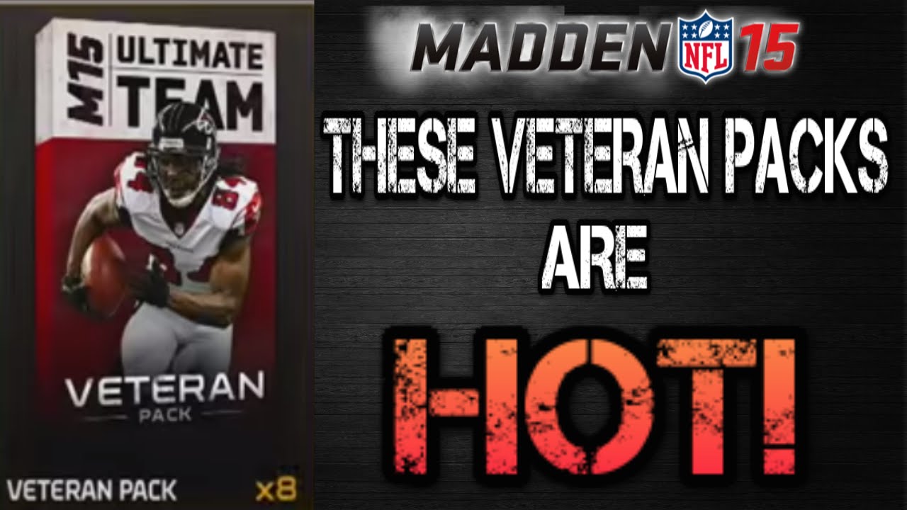 Madden 15 Ultimate Team Pack Opening | THESE VETERAN PACKS ARE HOT ...