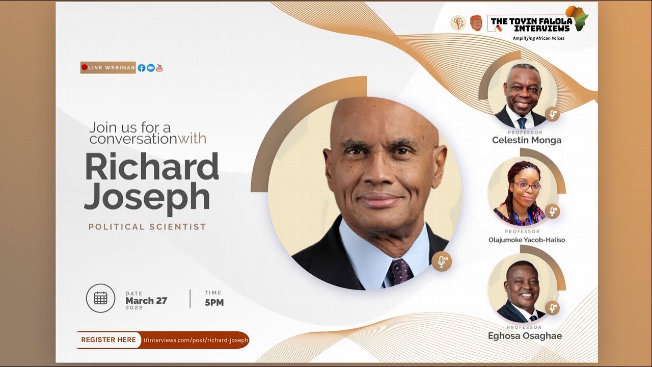 TF Interviews: A Conversation with Richard Joseph - YouTube