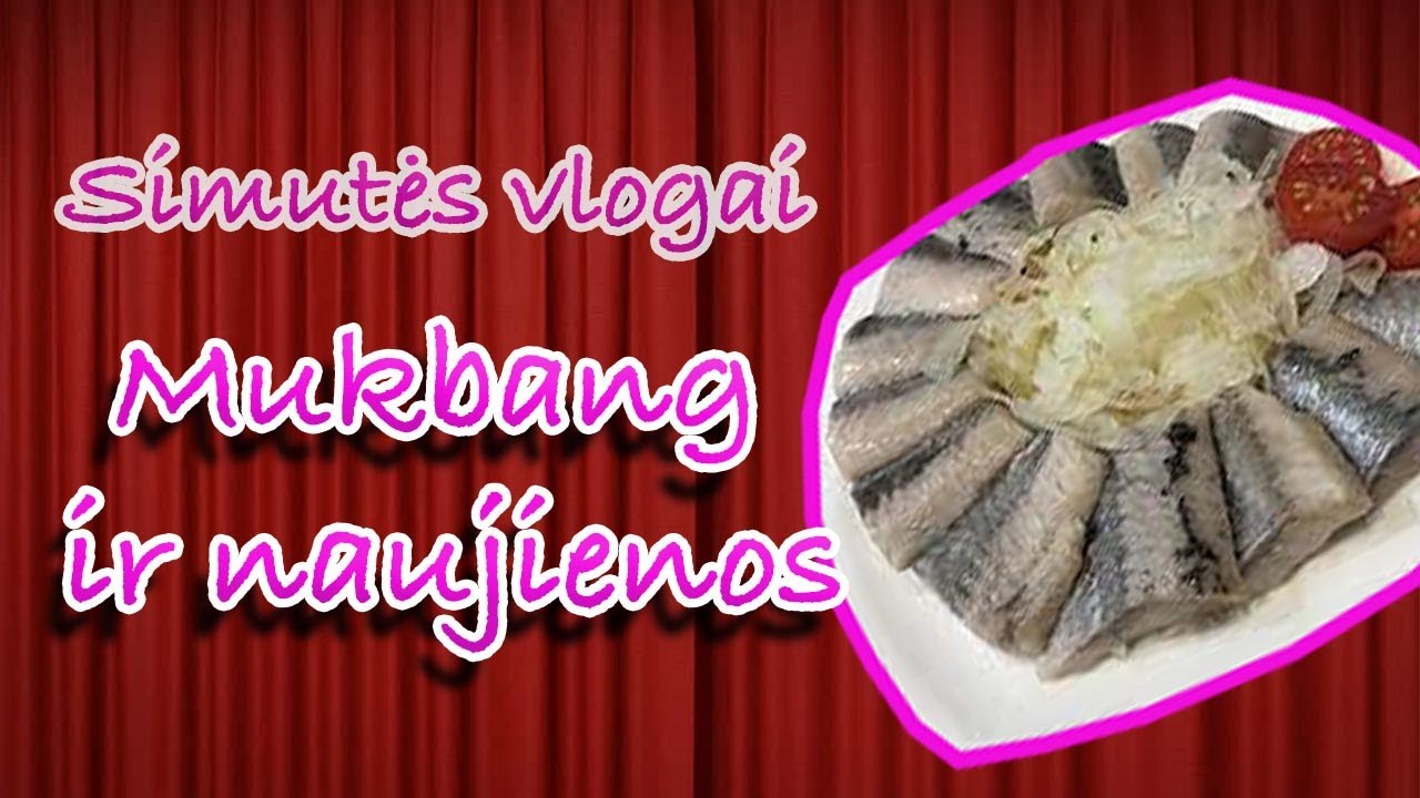 Simutės vlogai: Mukbang ir naujienos - YouTube