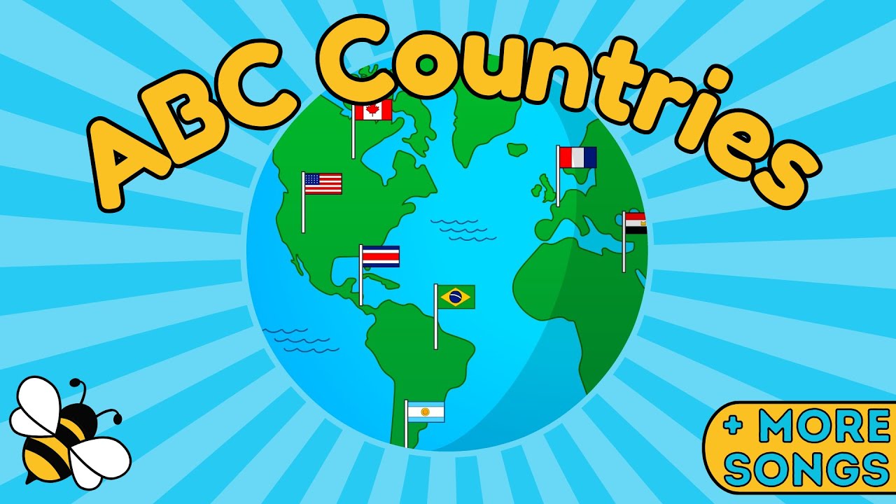 ABC Countries Kids Song | Educational Songs For Children - YouTube
