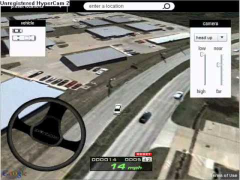 Google Earth Police Chase - YouTube