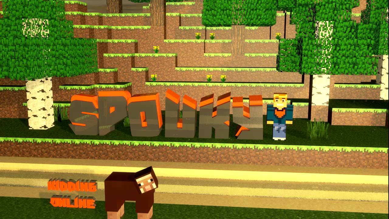 Animation minecraft - Intro C4D - YouTube