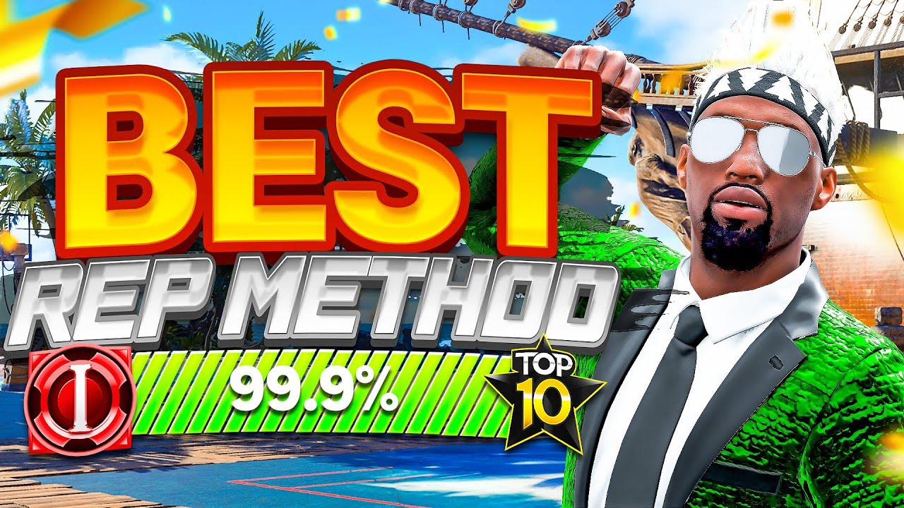 THE BEST & FASTEST WAYS to EARN REP in NBA 2K25! BEST REP METHODS to ...