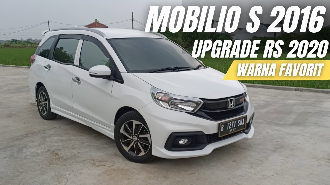WARNA PUTIH TETAP JADI PRIMADONA | MOBILIO S 2016 UPGRADE FACELIFT RS ...