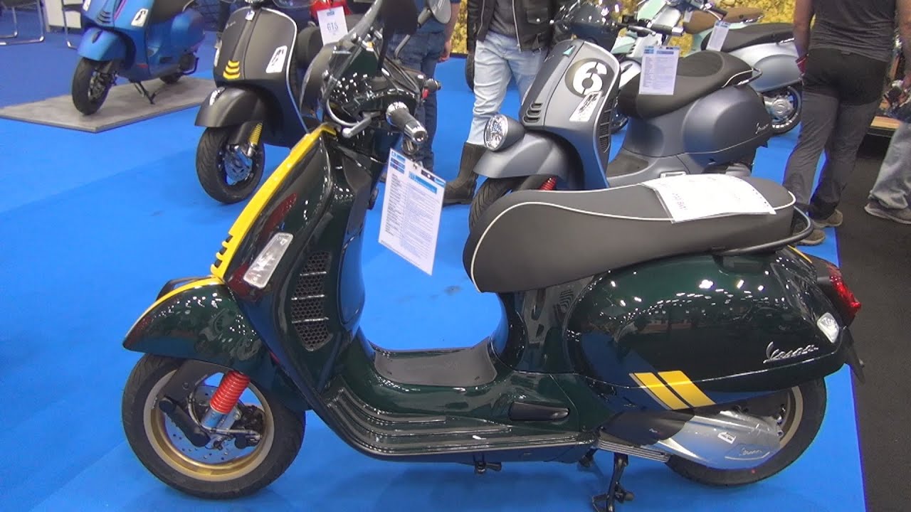Piaggio Vespa GTS Racing Sixties 300 hpe (2022) Exterior and Interior ...