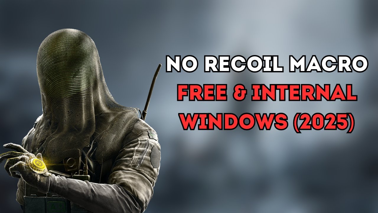 R6 No Recoil Macro (Internal & FREE) - Windows [2025] - YouTube