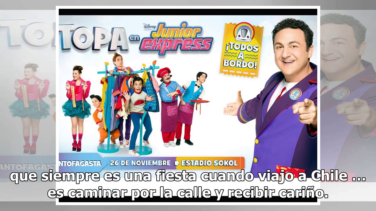 El Capitán Topa llega a Chile junto a toda su tripulación Junior ...