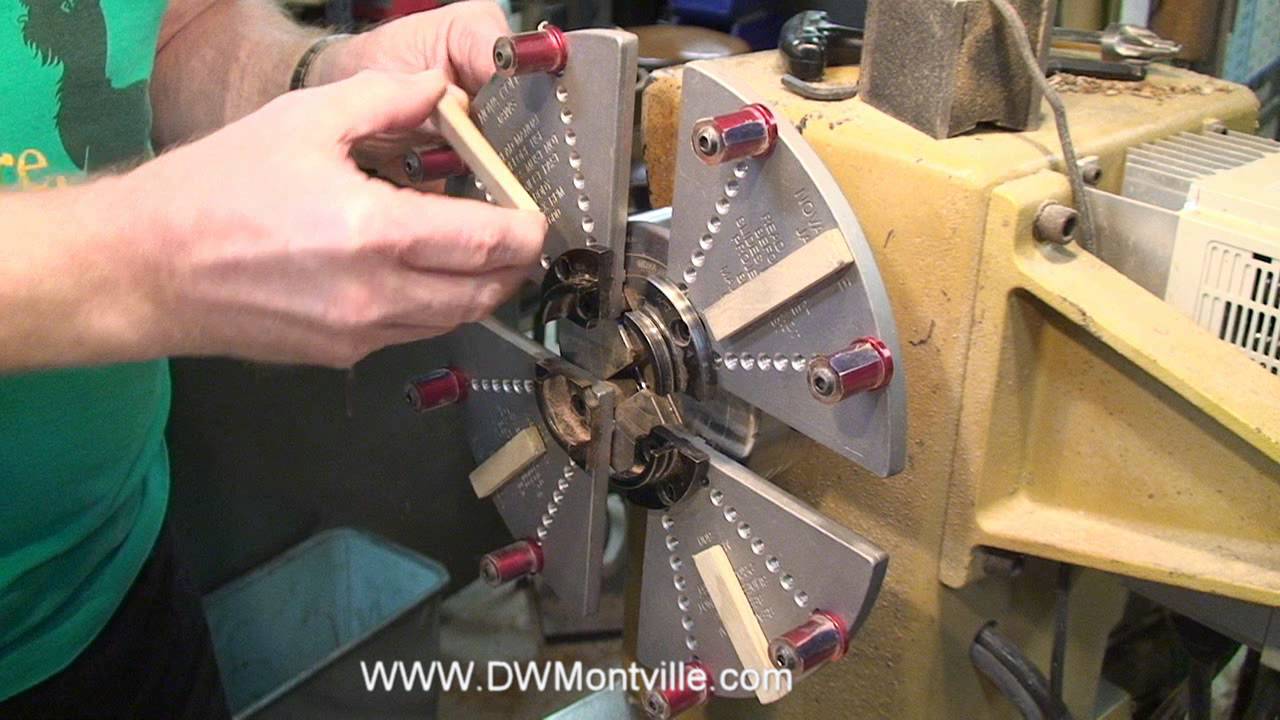 Nova chuck, Cole jaws and grippers - YouTube