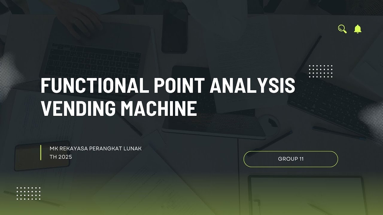 Function Point Analysis for Vending Machine by Group 11 - RPL 2025 - YouTube