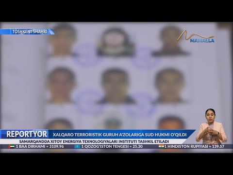Xalqaro terroristik guruh a'zolariga sud hukmi o'qildi