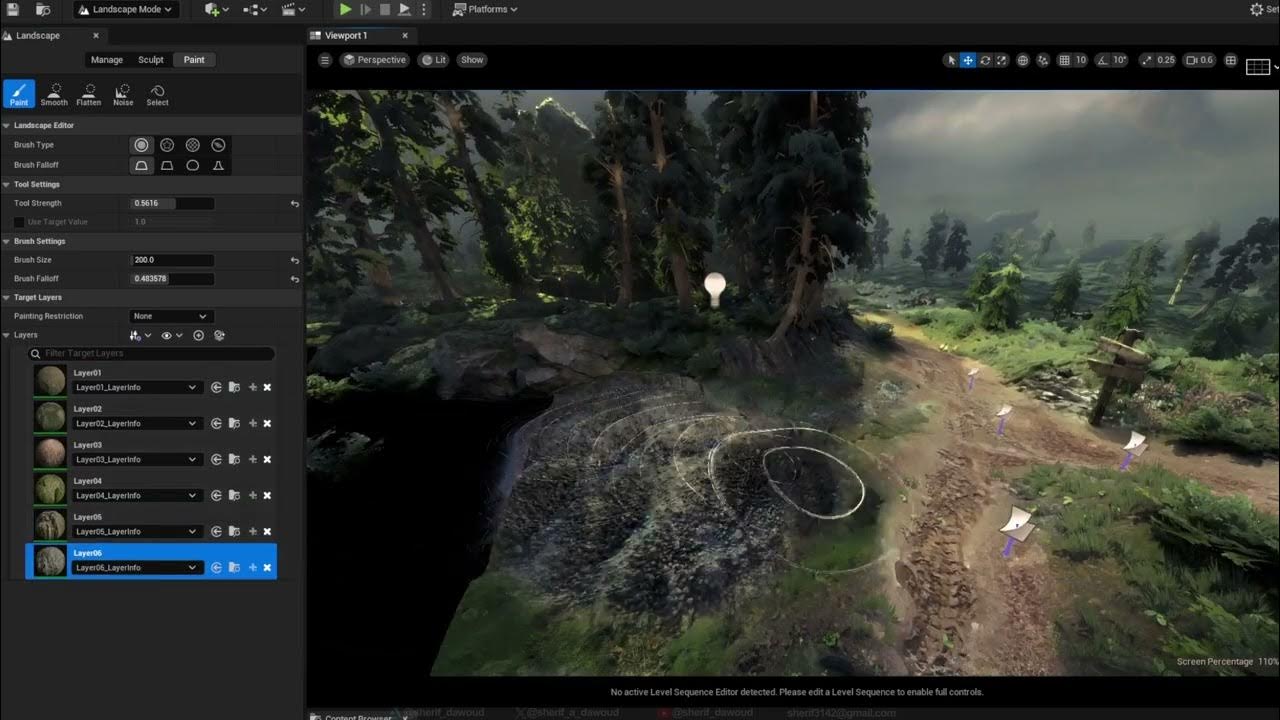 unreal engine game environment - YouTube