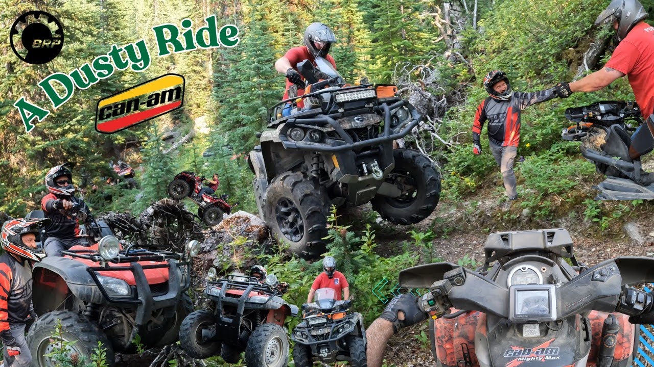 A DUSTY ATV RIDE - YouTube