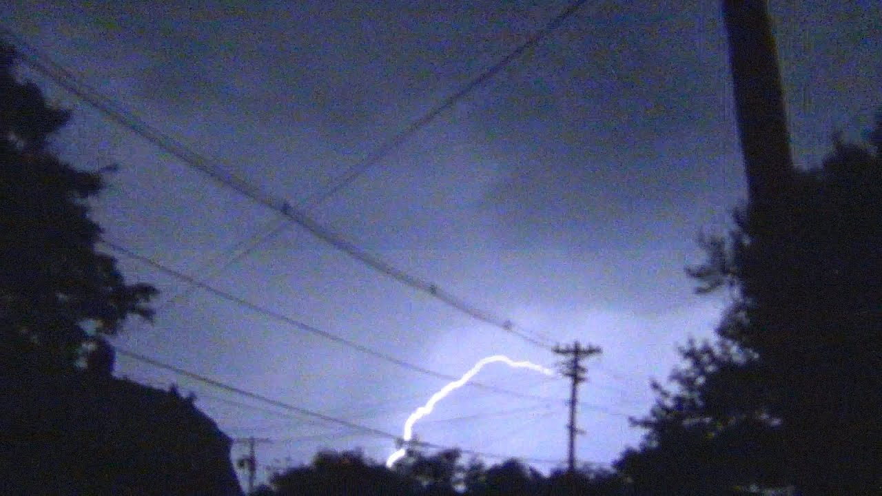 [HD] Pop-Up Thunderstorms with Power Flash and Cloud to Ground ...