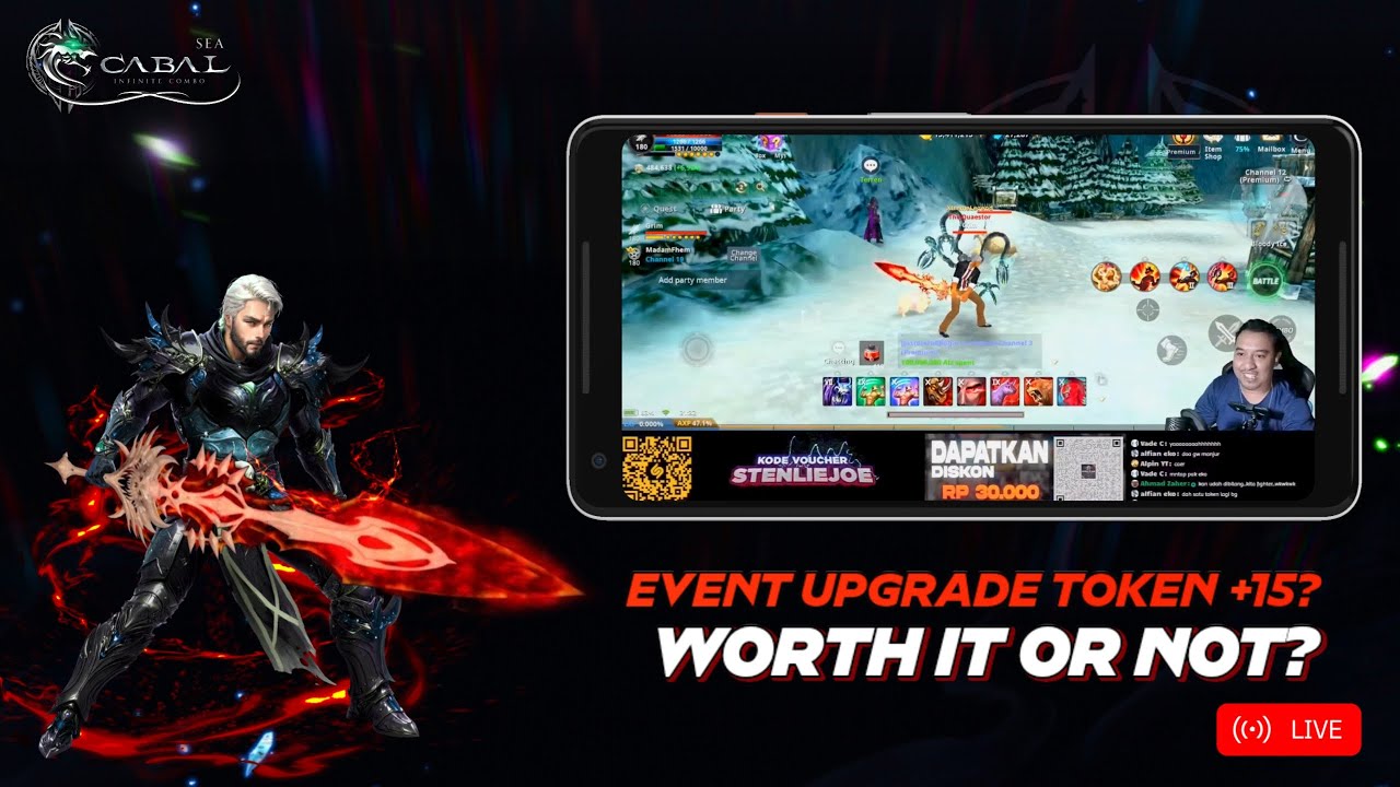 🔴 Live Streaming Cabal Mobile SEA Infinite Combo Indonesia EP107 - YouTube