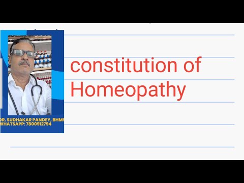 Homeopathic constitution - YouTube