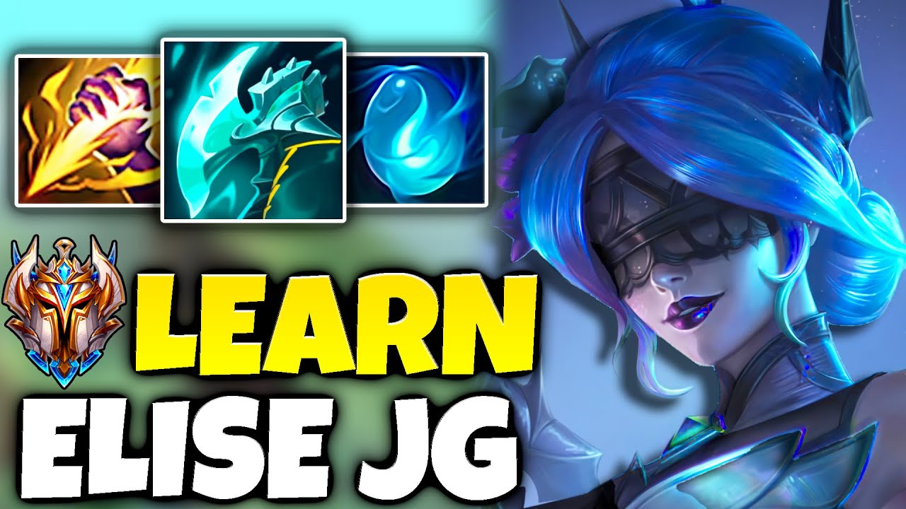 Rank 1 Elise but I ONLY GANK BOT LANE! - YouTube
