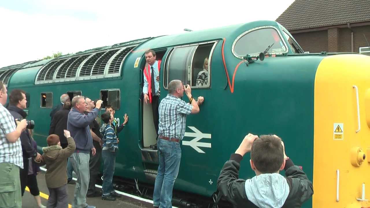 55 022 ROYAL SCOTS GREY with The GBRf Weston Super Deltic Saturday 20 ...