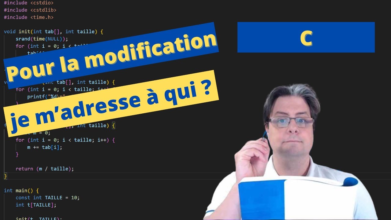 Programmation C : Fonctions - YouTube