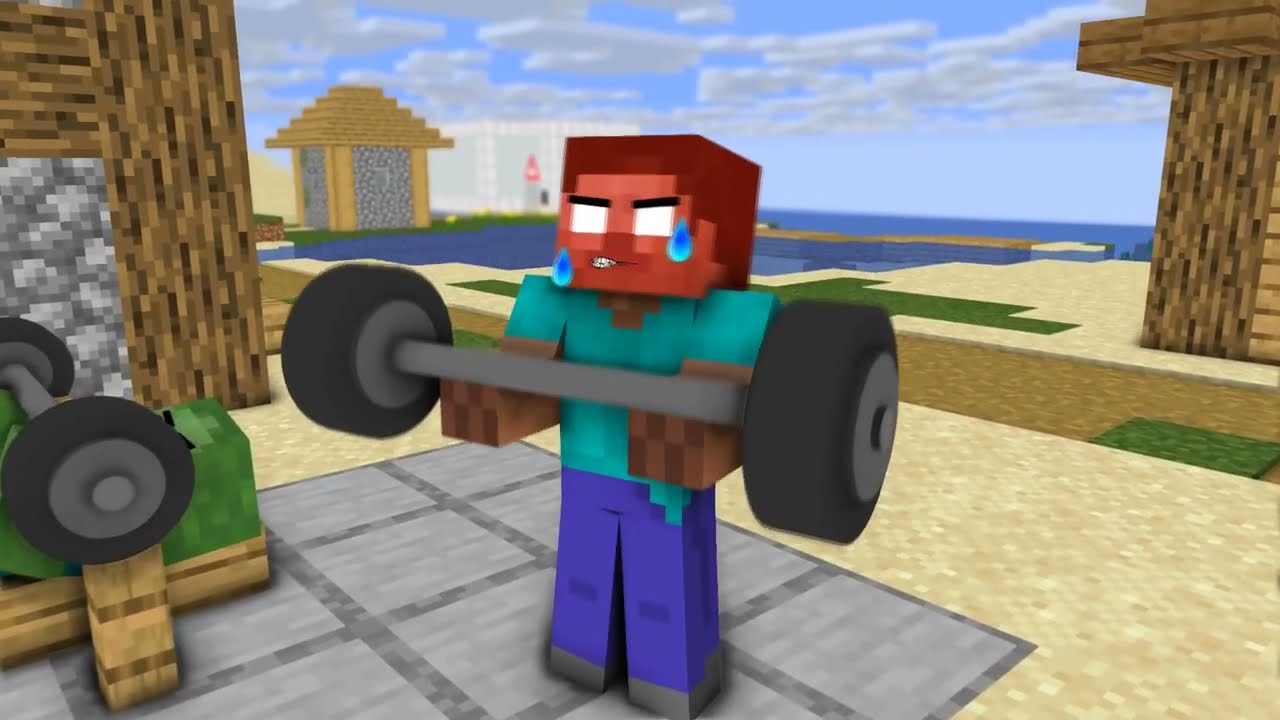Monster School : MERMAID & HEROBRINE BABY LIFE 4 - Minecraft Animation ...