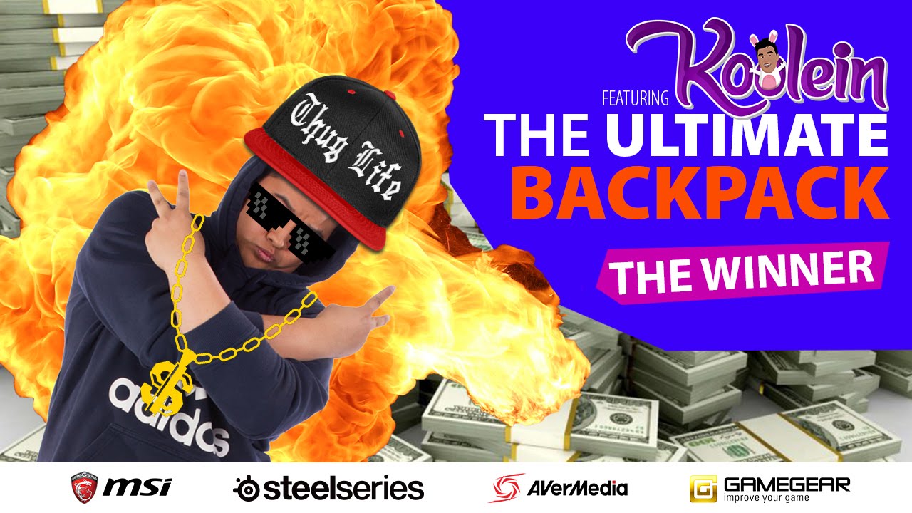 THE WINNERS - THE ULTIMATE BACKPACK - YouTube