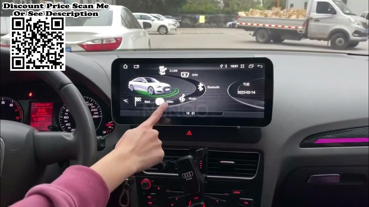 Nunoo Android CarPlay For Audi Q7 4L GPS Car Multimedia Player Review, Unboxing Aliexpress - YouTube