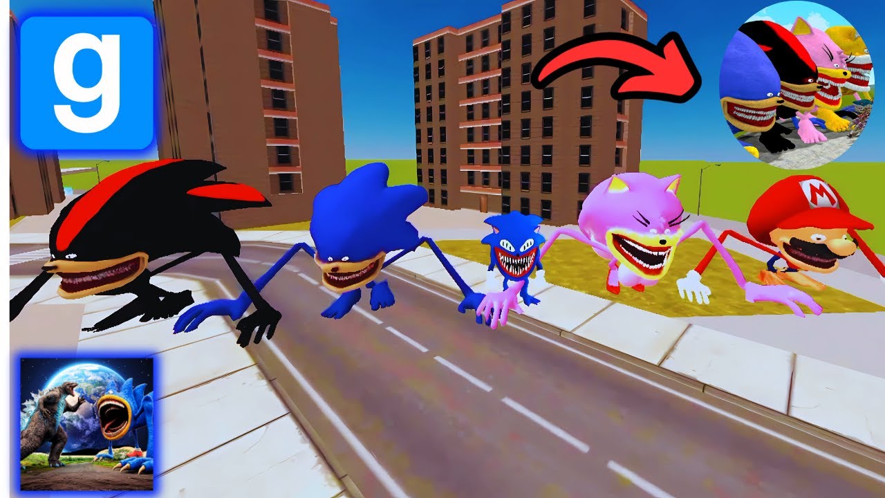 EVOLUTION OF ALL SONIC TAPES FREE VS ALL CHARACTER NEXTBOT IN ...