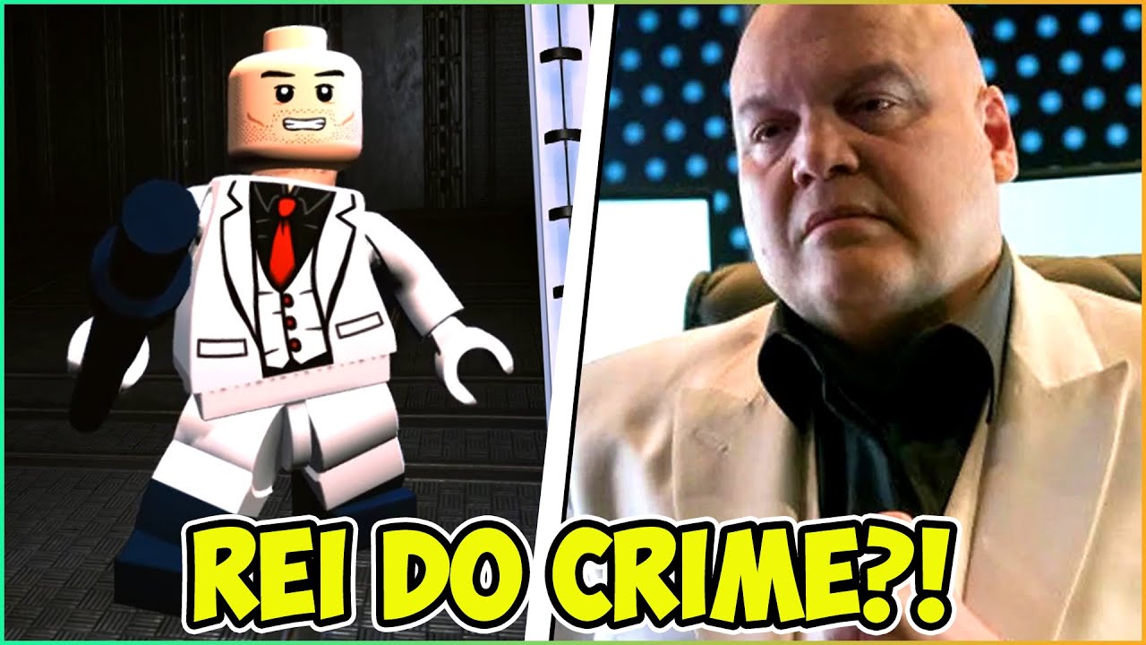 CRIEI O REI DO CRIME NO LEGO DC! (WILSON FISK do DEMOLIDOR) - YouTube