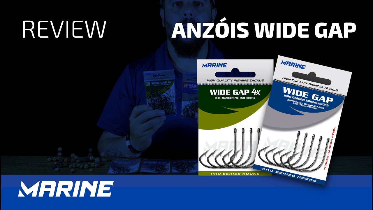 ANZOL WIDE GAP e WIDE GAP 4X REVIEW - MARINE - YouTube