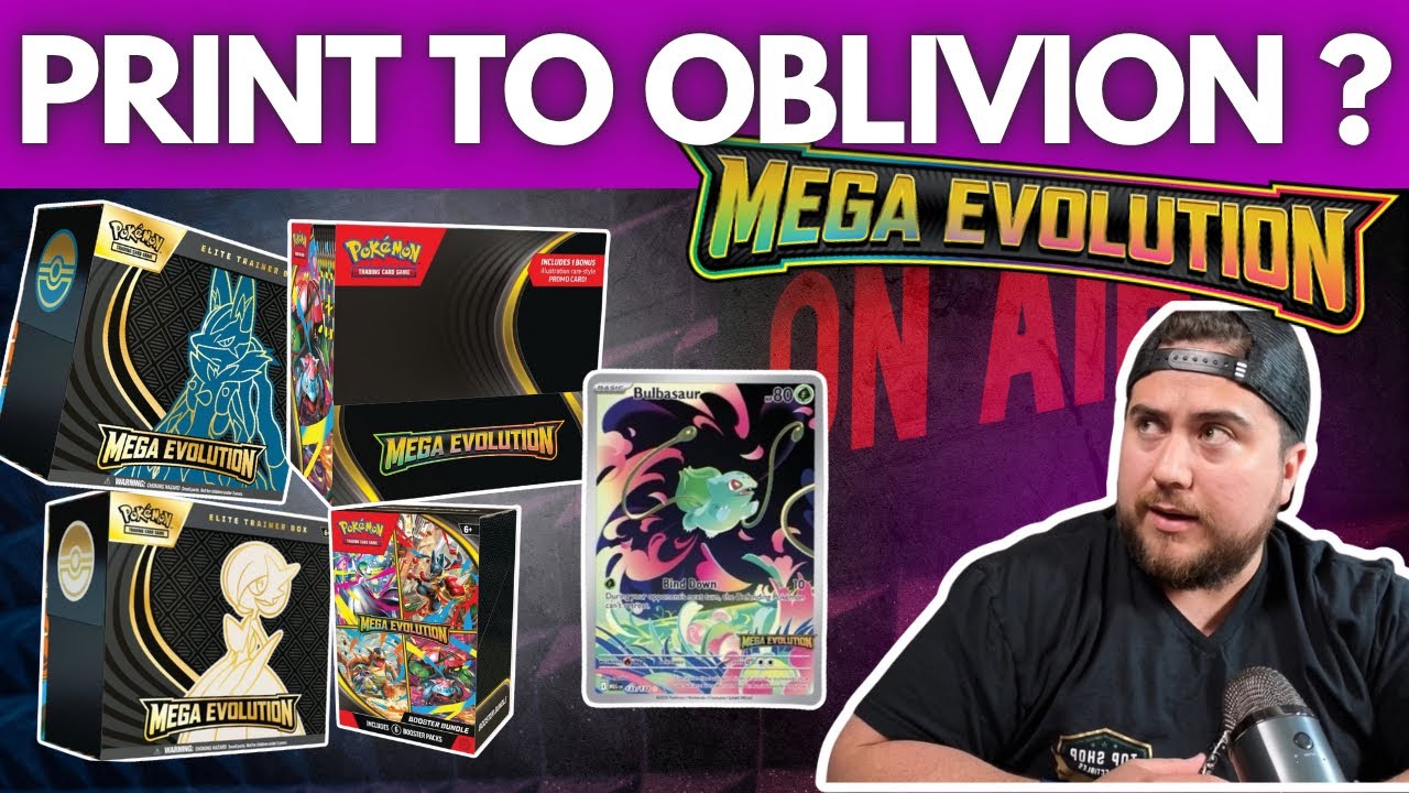 Will MEGA EVOLUTION get PRINTED to the Ground !? - YouTube