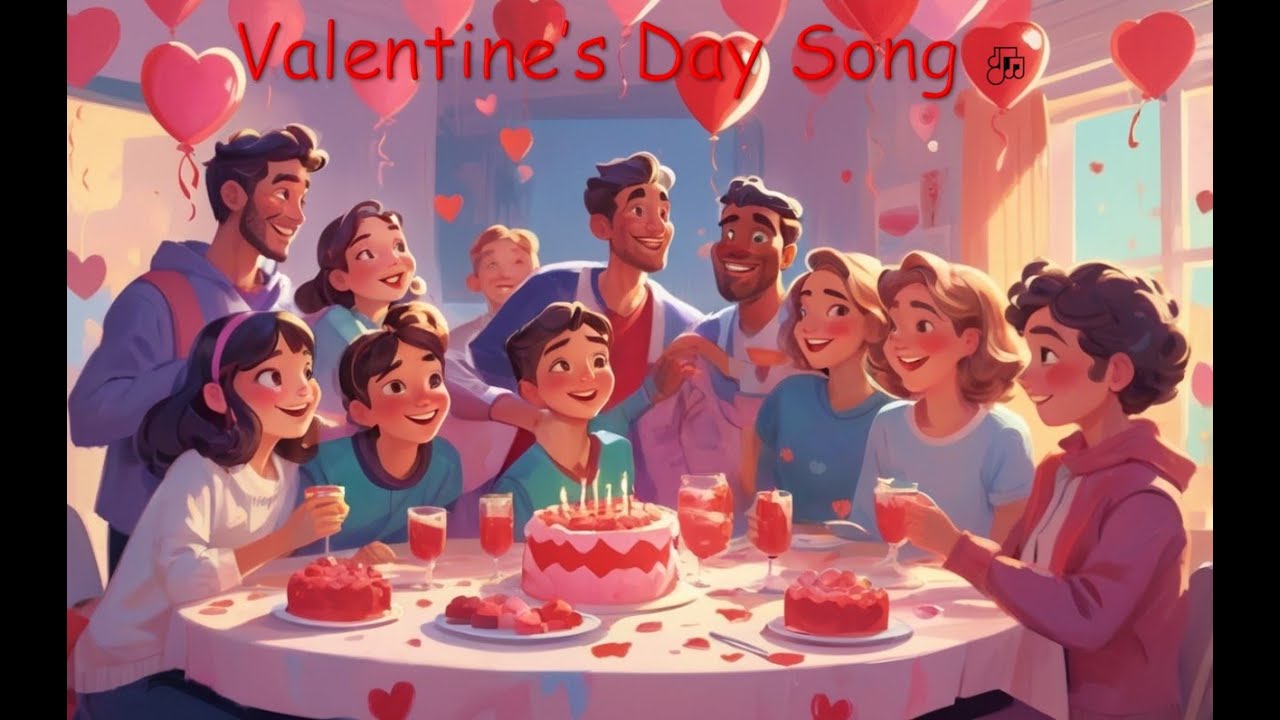 Valentine's Day Song for Kids | Fun and Heartwarming Music Video ️🎵 ...