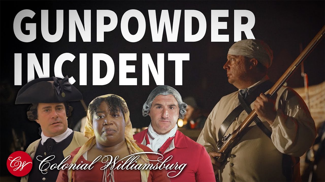 How the Gunpowder Incident Sparked a Revolution in Virginia - YouTube