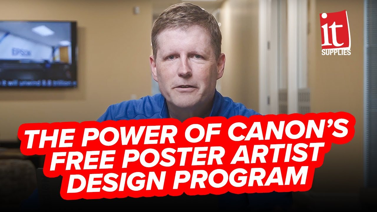 The Power of Canon's Free Poster Artist Design Program - YouTube
