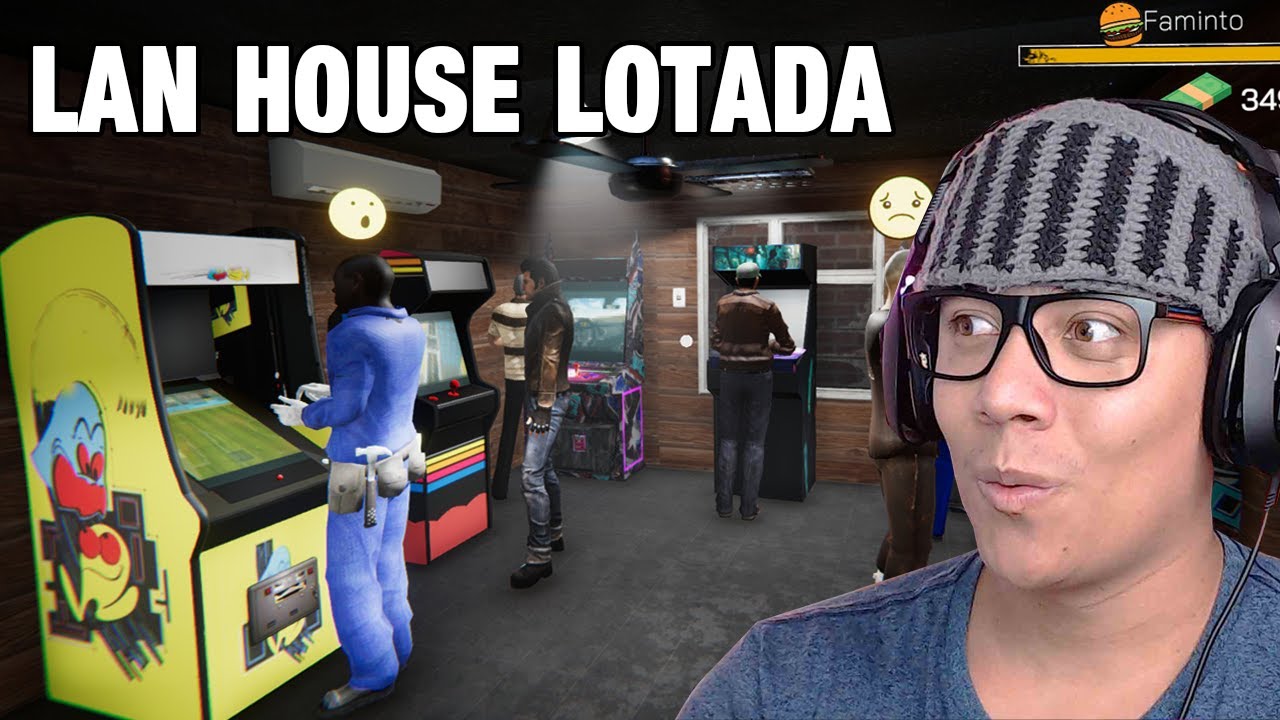 LAN HOUSE LOTADA - Internet Cafe Simulator - YouTube