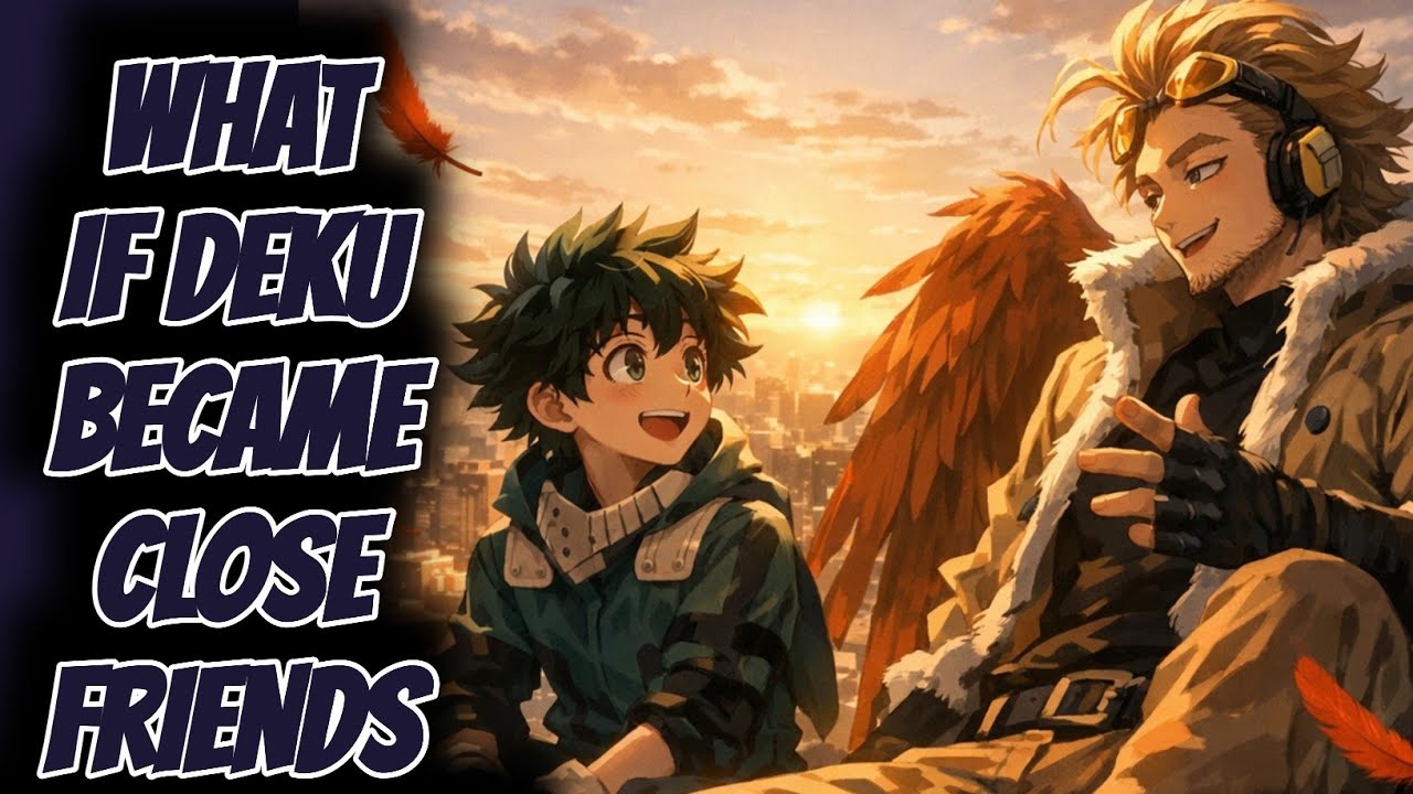 What If Deku Became Close Friends With Hawks Early - YouTube