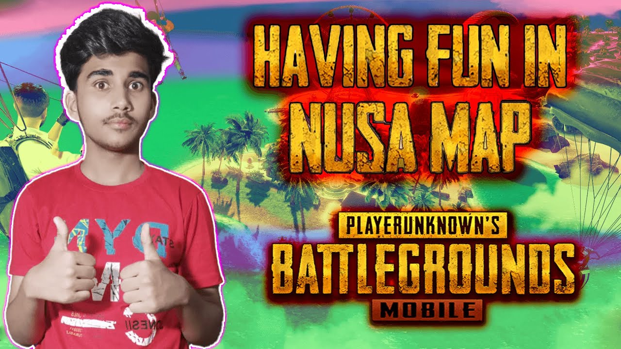 Having Fun in Nusa Map: New Update of PUBG Mobile | Fun Gameplay - YouTube