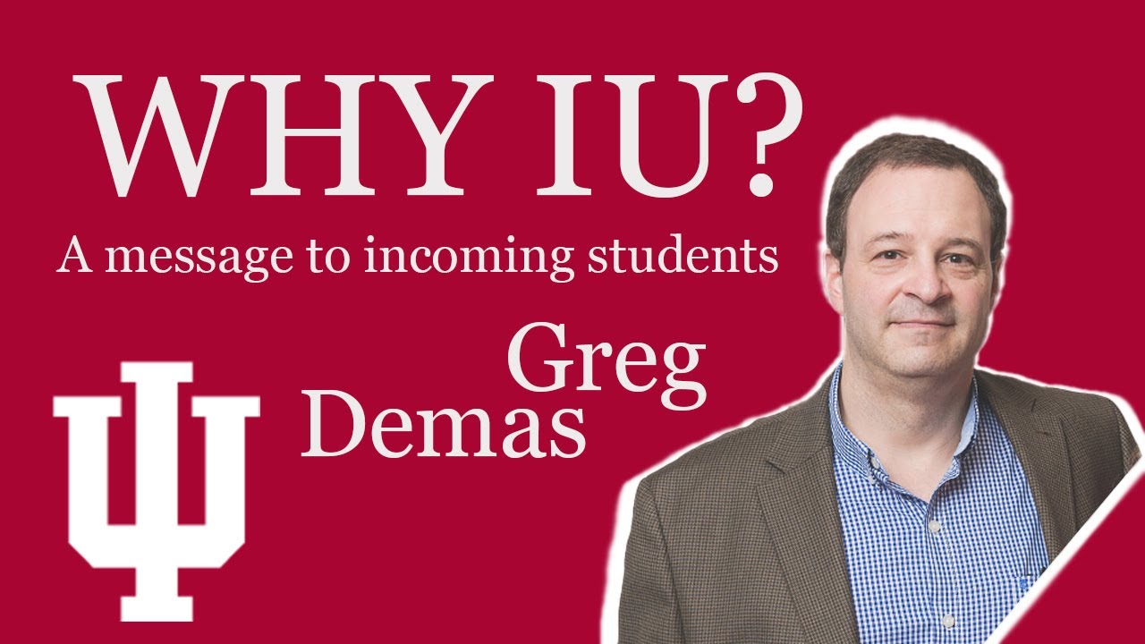 WHY IU: Gregory Demas - YouTube
