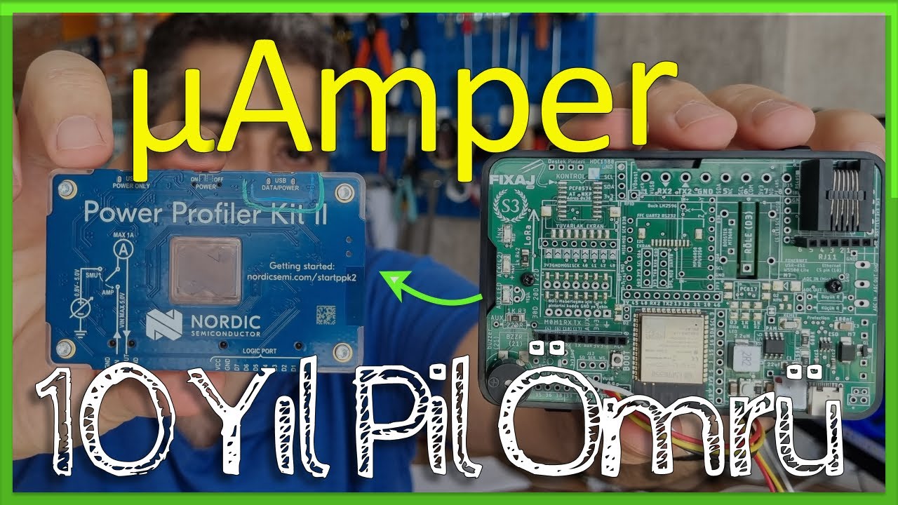 Power Profiler Kit 2 ESP32 S3 RiscV ULP Mode DeepSleep uA - YouTube