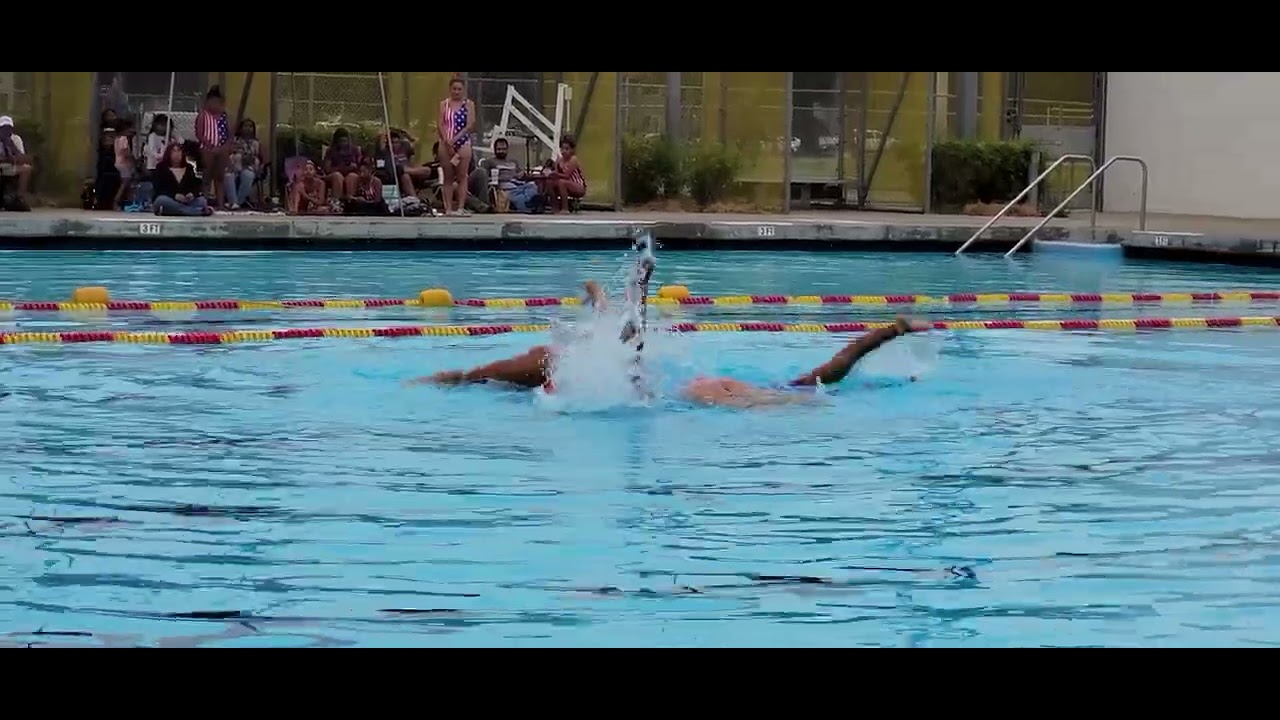 Sylmar pool synchronize routine 7/30/22 - YouTube