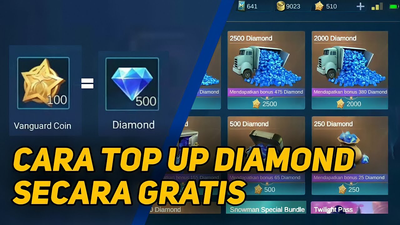 Cara Top Up Diamond Mobile Legends Di Advance Server 2021 - YouTube