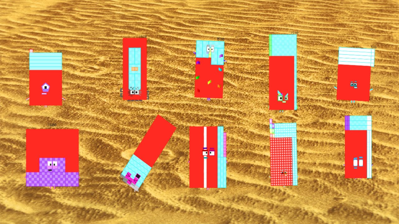 Numberblocks Band Retro 1510 to 1600 remix-2 - YouTube