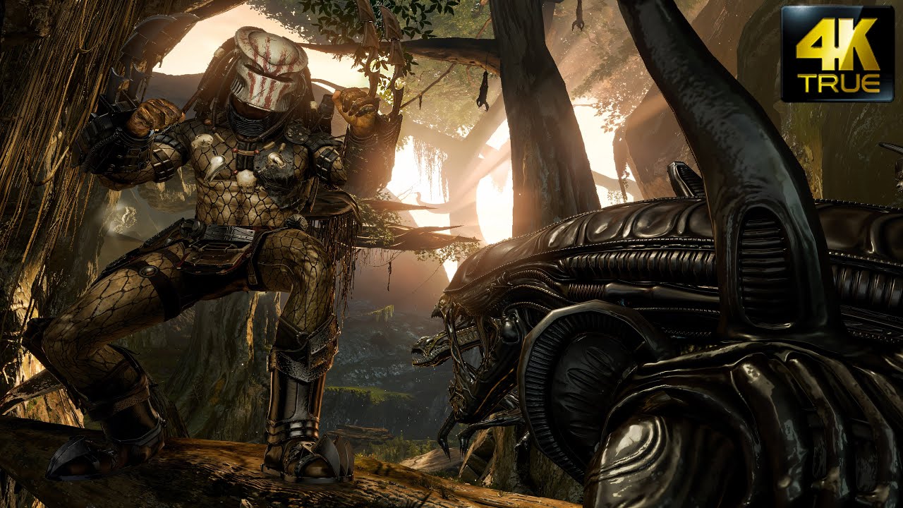 Alien vs Predator 2010｜Predator Campaign｜4K - YouTube