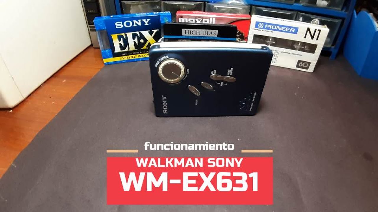 Walkman Sony WM EX631 - YouTube