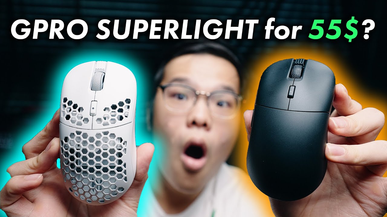 BEST CHEAP SUPERLIGHT WIRELESS GAMING MOUSE EVER? - YouTube